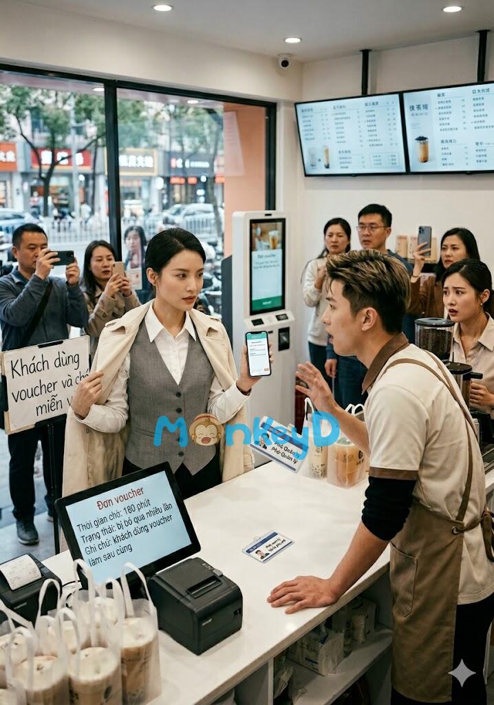 CHÊ TÔI NGHÈO, TÔI NÉM CẢ CỬA HÀNG VÀO THÙNG RÁC