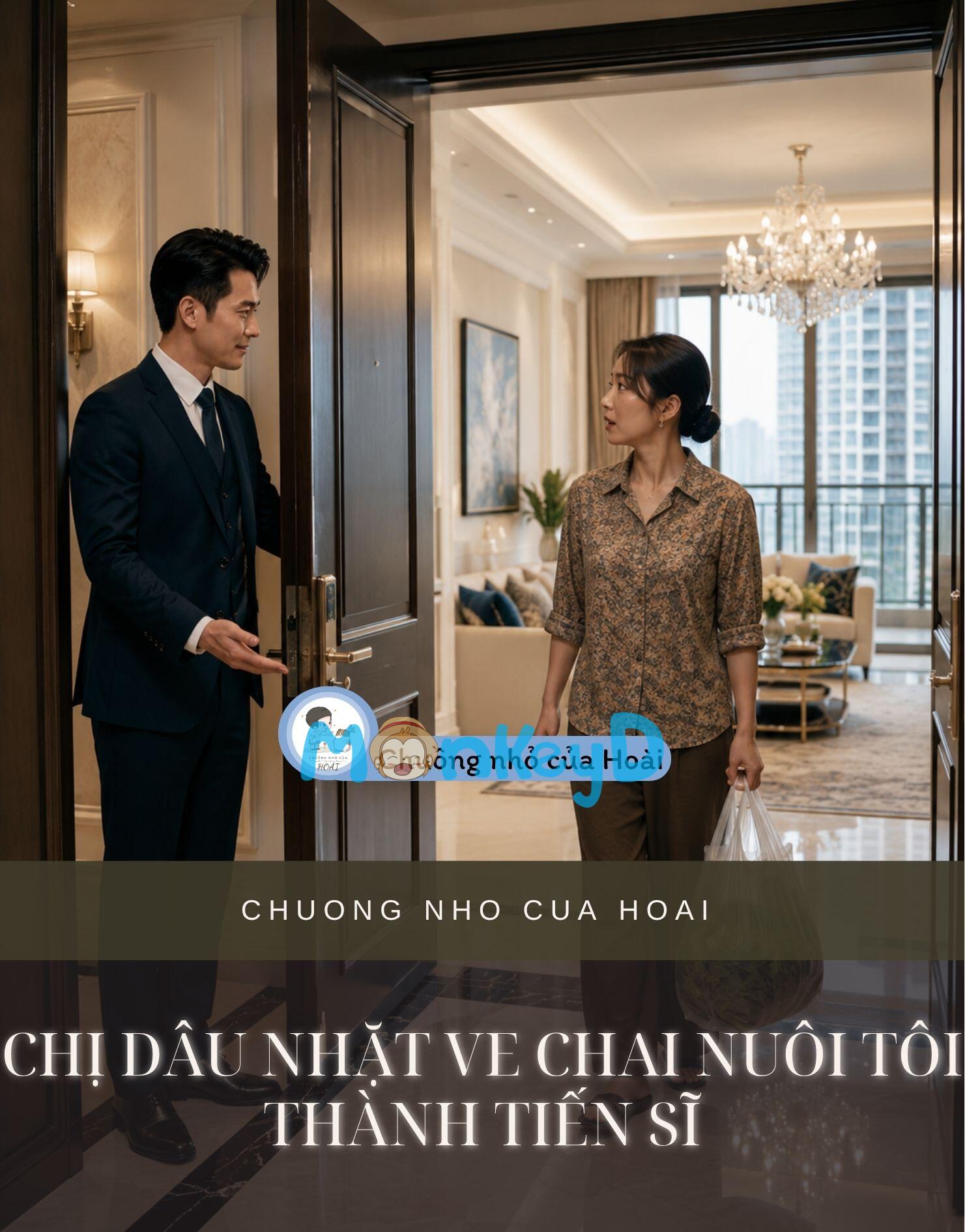 CHỊ DÂU NHẶT VE CHAI NUÔI TÔI THÀNH TIẾN SĨ - 14 - MonkeyD